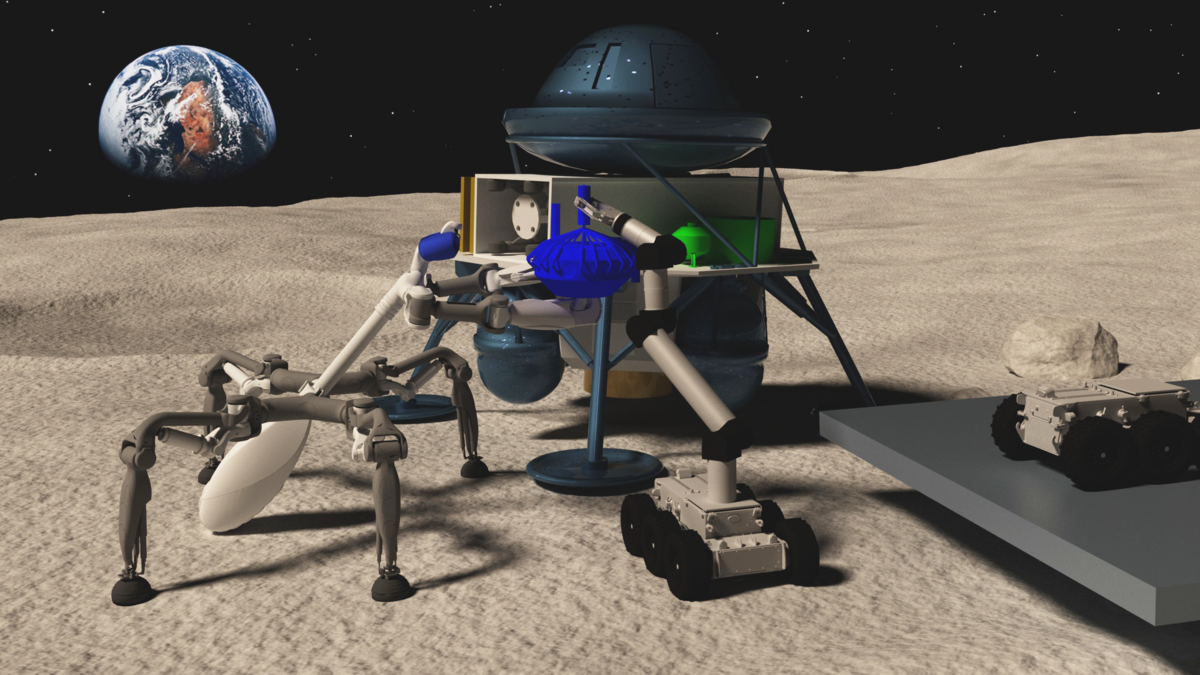 Teamwork in space: Robots pave the way for crewed lunar missions and ...
